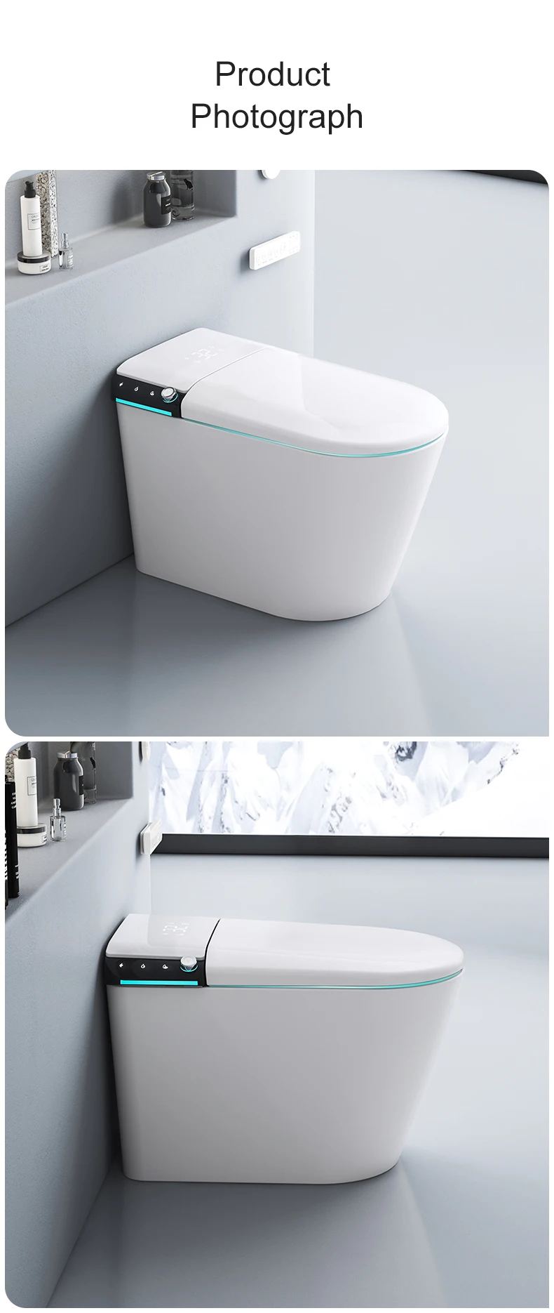 Wc Toilet Self Smart Toilet Intelligent With Voice Function| Alibaba.com