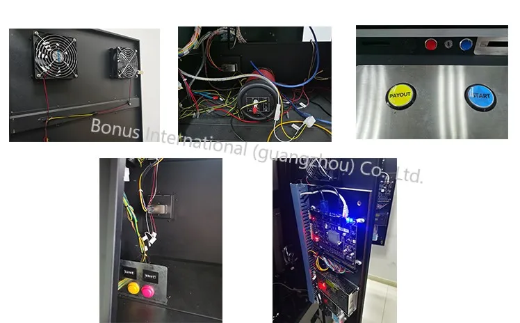 Fusion 4 Skill Game Machine With The Printer China Fish Machine Curve ...