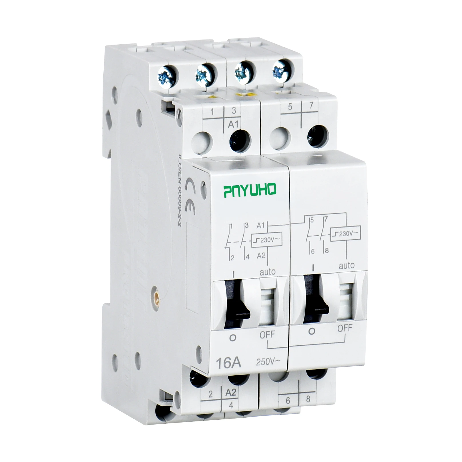 DIN Rail AC230V/DC110V 1NO 16A Impulse Relay - High Quality