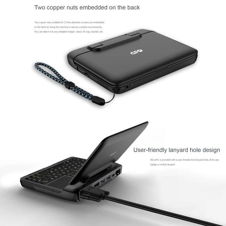 GPD Micropc Mini Laptop - Compact Power for Business