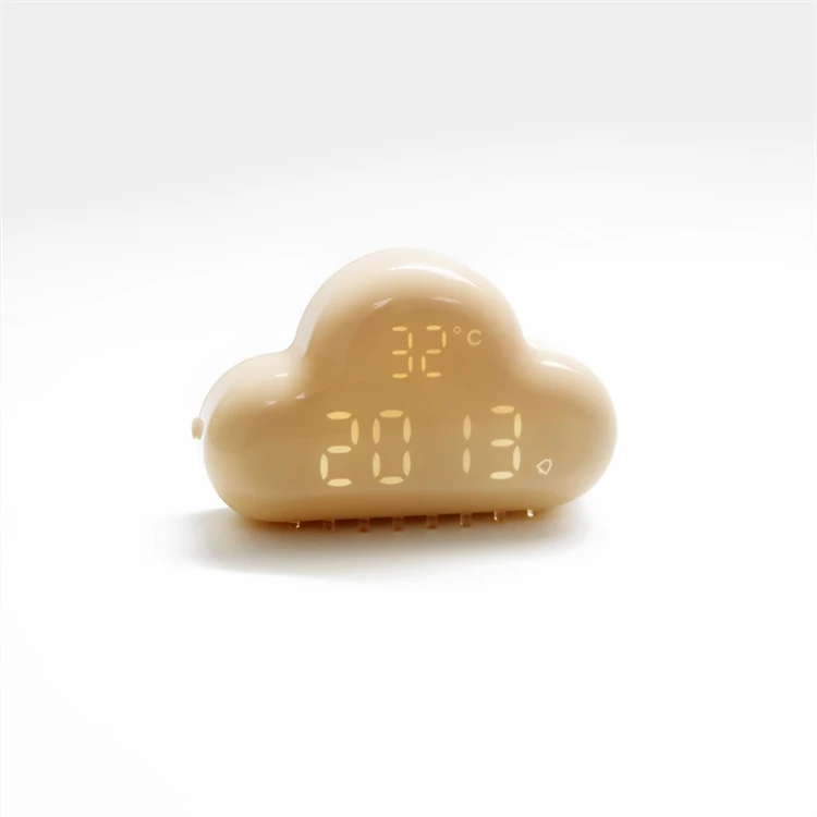 Digital LED Cloud Shape Table Clock - Perfect Gift for Kids