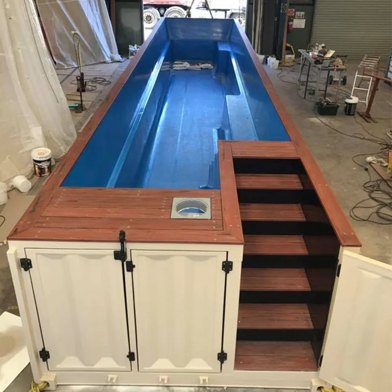 Cheap Prices Above Ground Outdoor Large Fiberglass 20ft 40ft Shipping ...