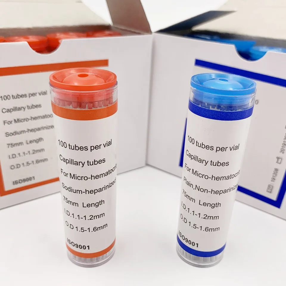 4Lab Laboratory Glass Capillary Blood Collection Tube Glass Capillary ...
