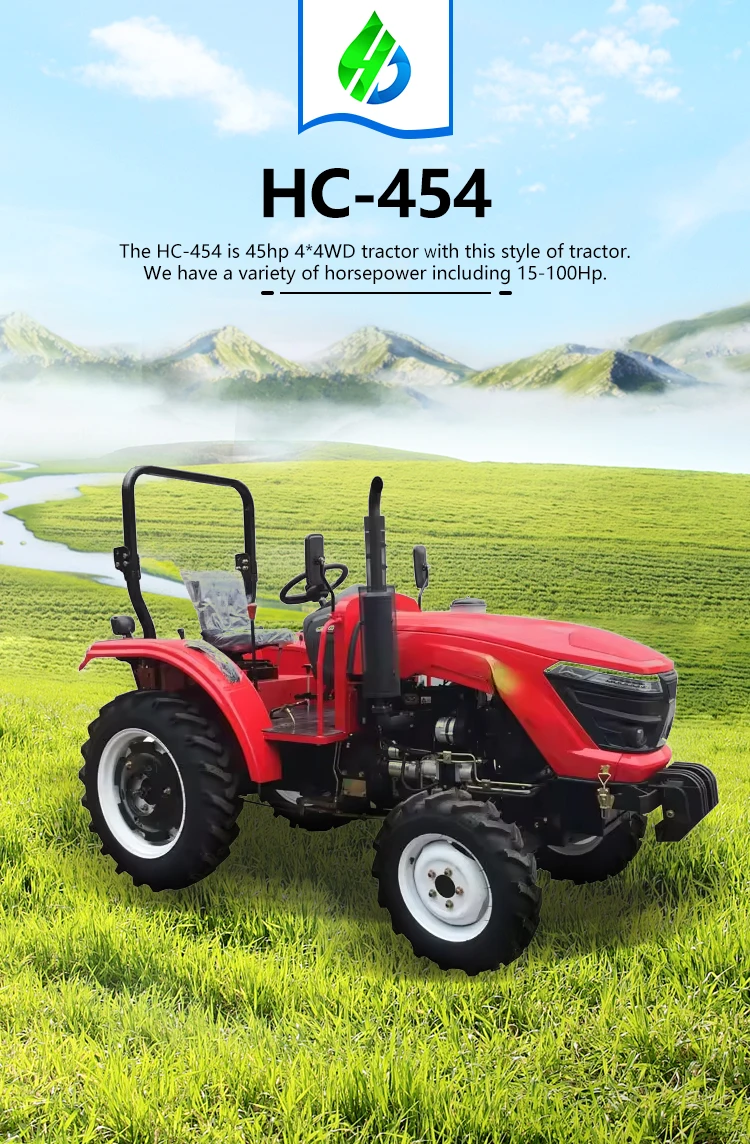 Chinese 45hp Mini Farm Tractors Farm Machinery Cheap Farm Tractor - Buy ...