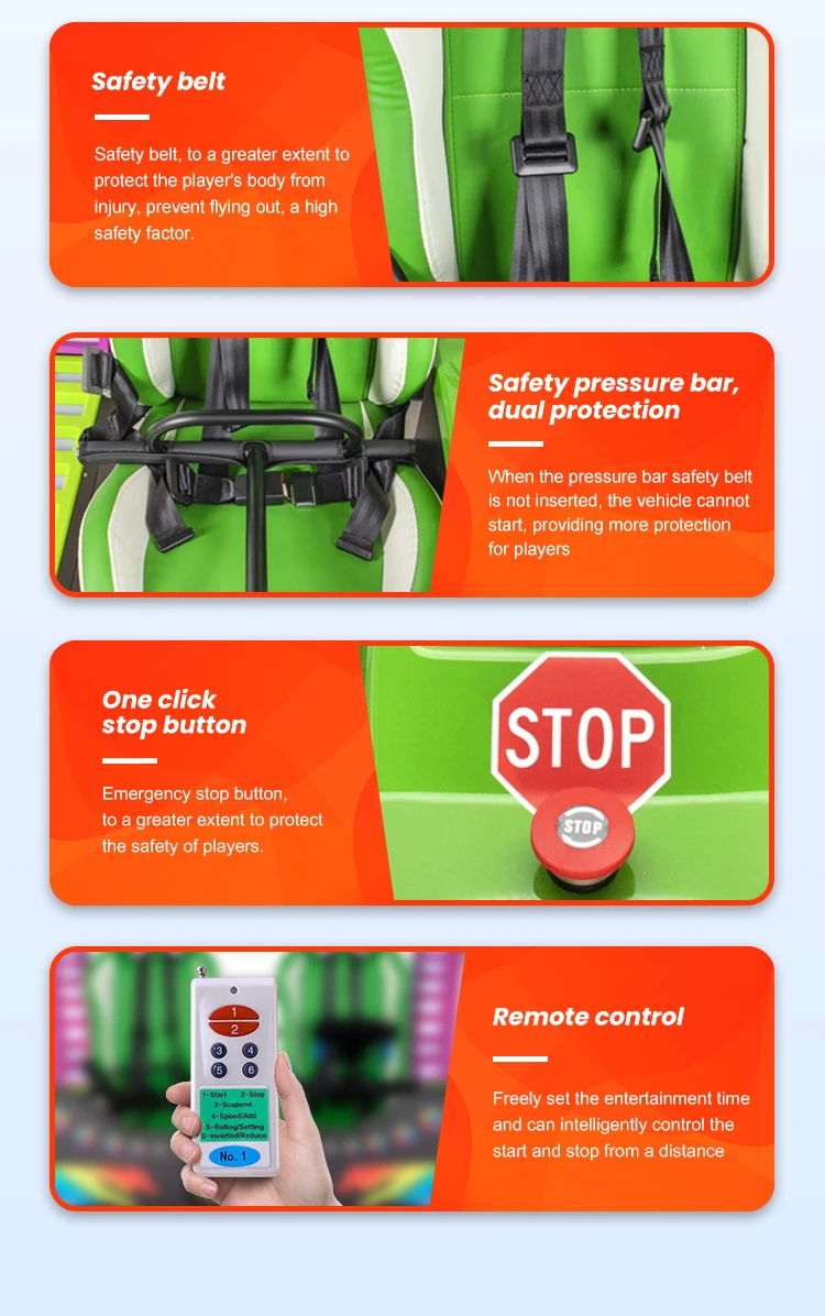 360 Roller Car - Happy Le Bar Cars Outdoor Remote Control