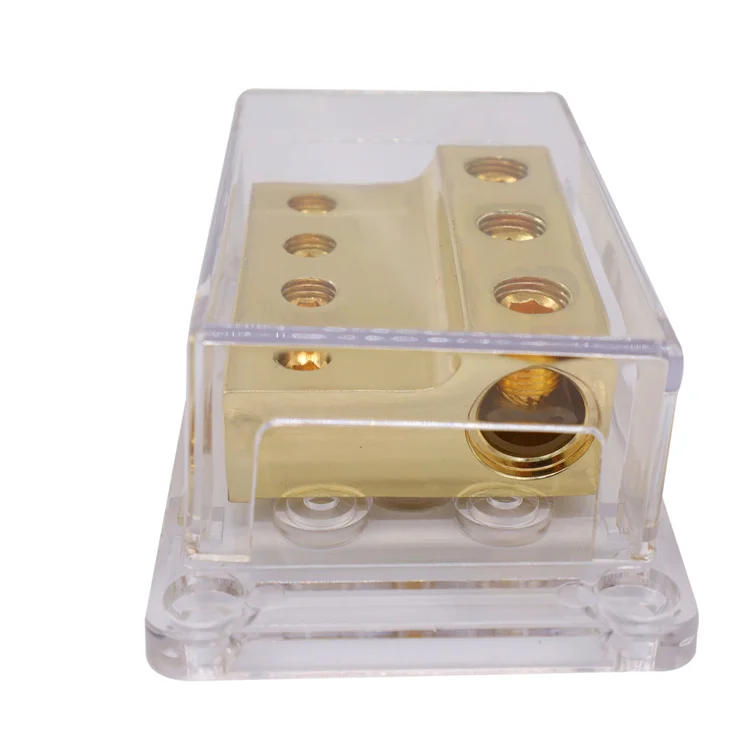 12v Dc Car Audio Amplifier Ground Cable Box Power Distribution Block ...