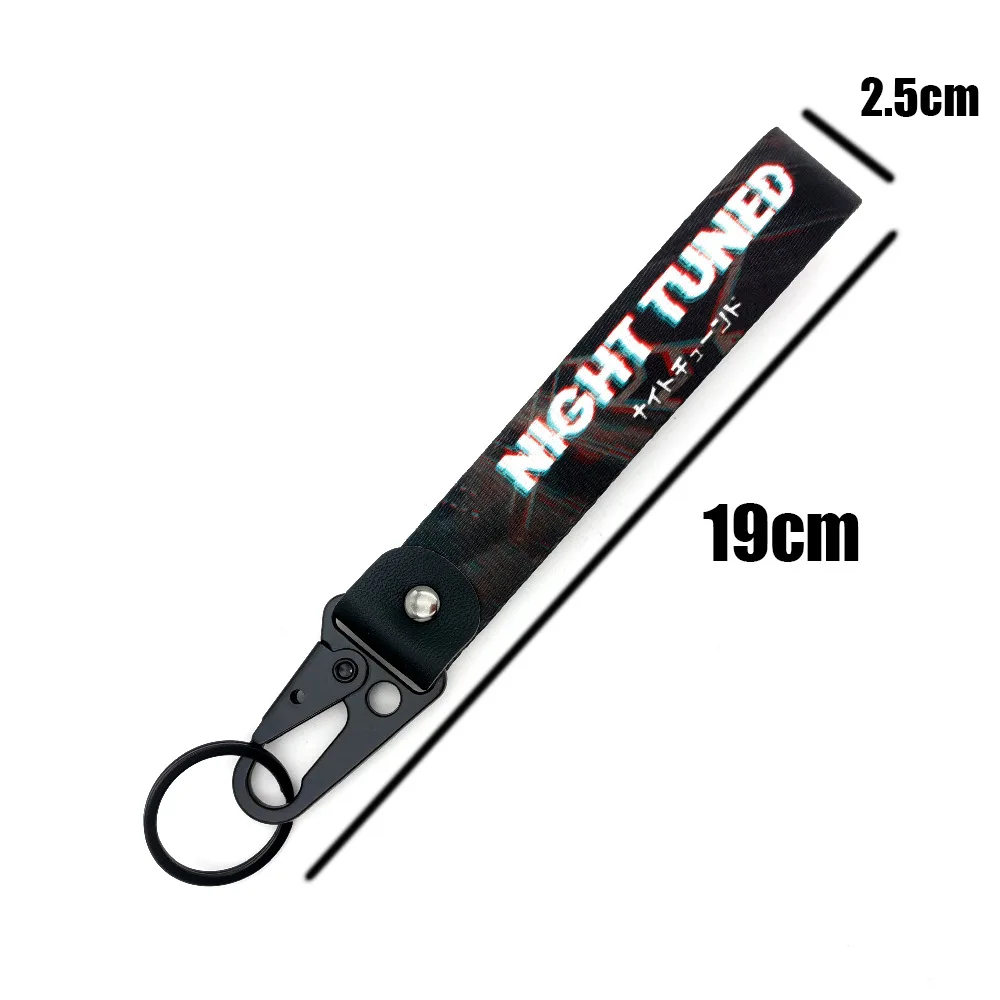 Jdm Racing Wrist Palm Lanyard Car Keychain Lanyard Hanging Strap With ...