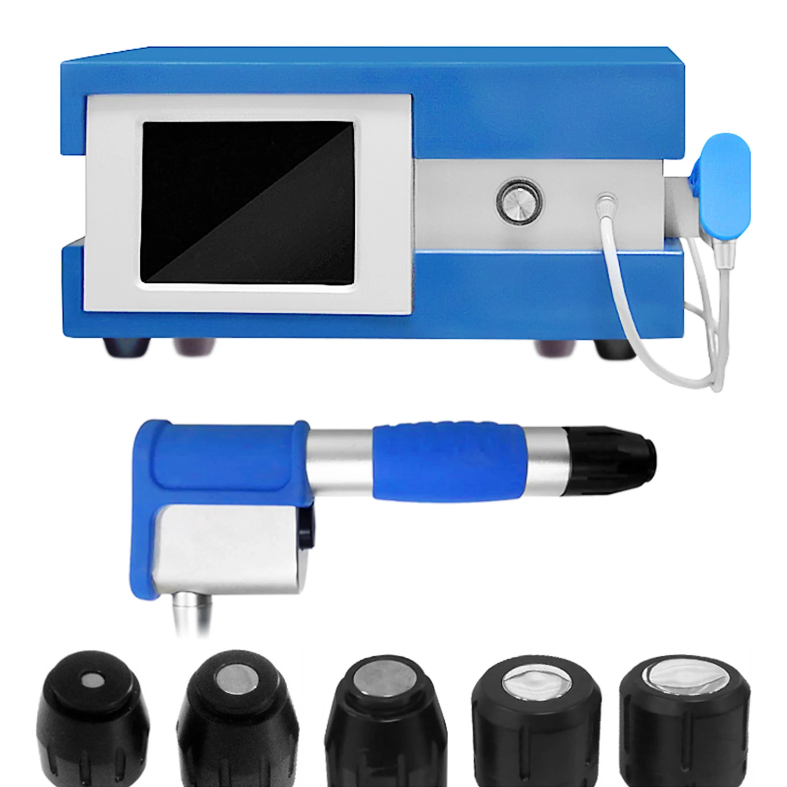 Vet ESWT Equipment Electromagnetic Medical Physiotherapy Shockwave Therapy Machine for Pain ...