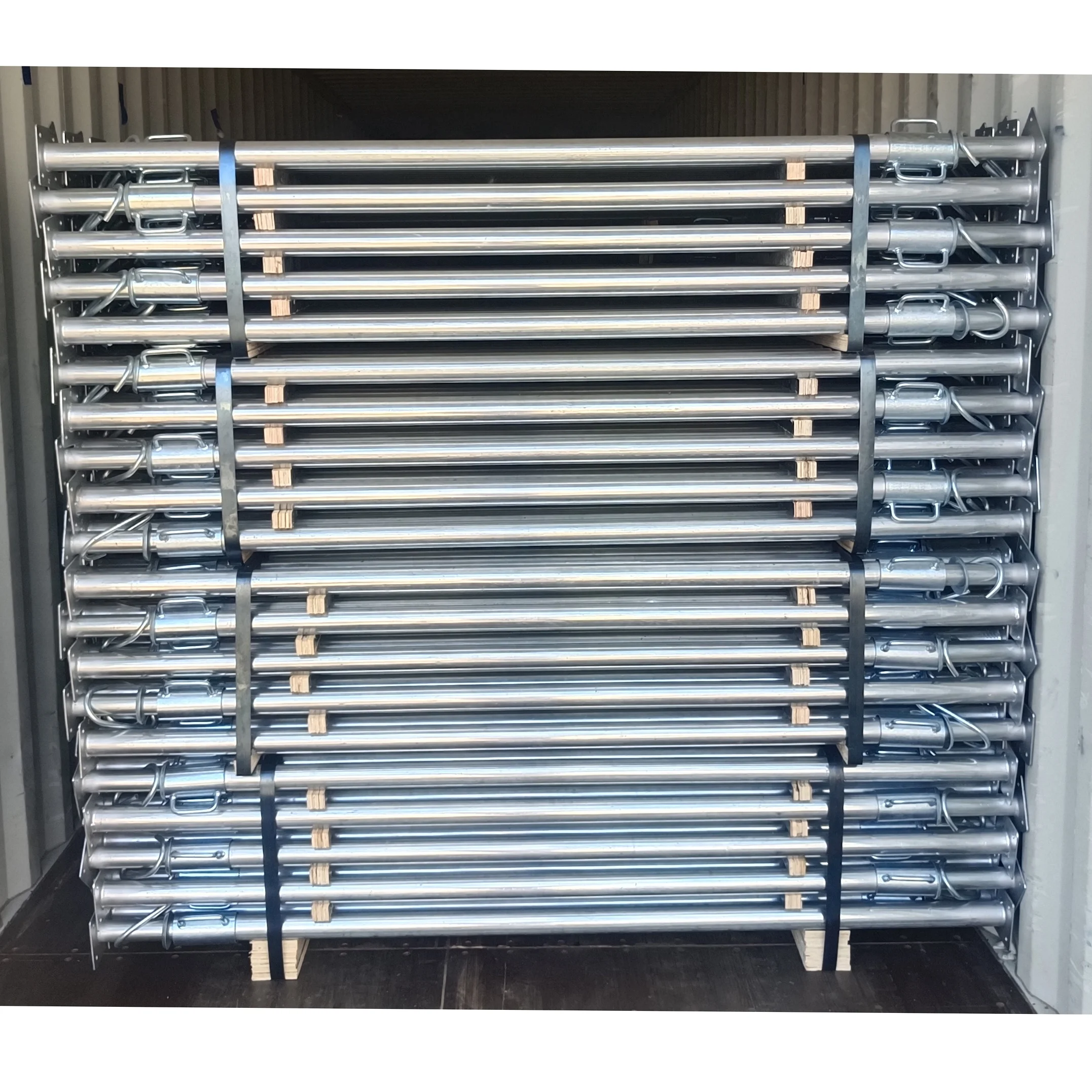 Construction building formwork steel concrete shoring props scaffolding ...