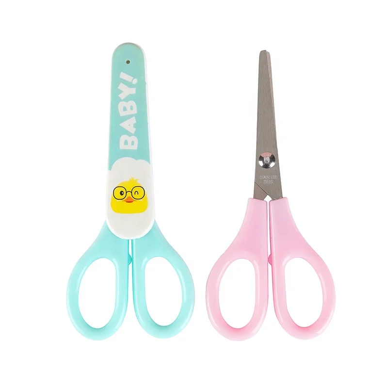 School student stationery paper cutting safety children scissors for ...