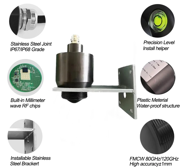 High Precision 80ghz Radar Sensor - Compact Level Meter