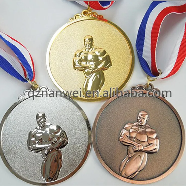 Bodybuilding & Powerlifting Sport Award Medals Competition Award ...