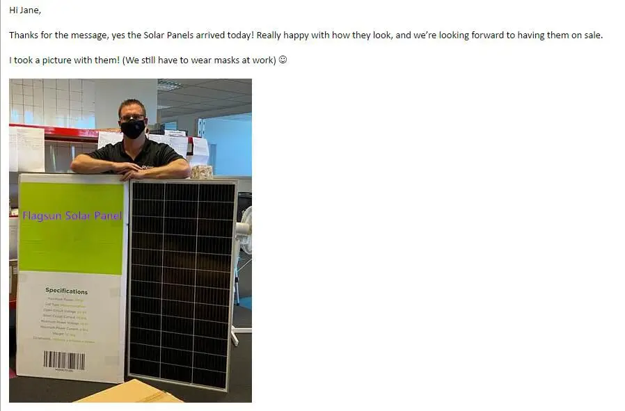 Flagsun Solar PV Module Roof Tiles Solar Energy System 108 Cells Red ...