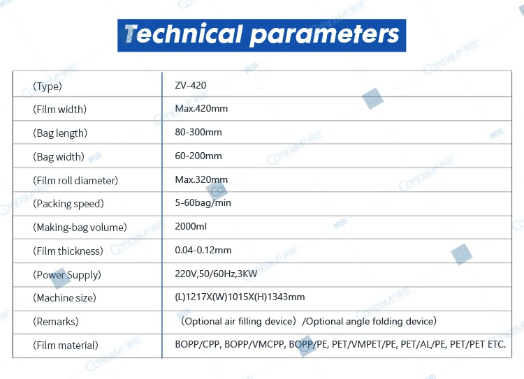 Potato Crisps Packaging Machine French Fries Packaging Machine - Buy ...