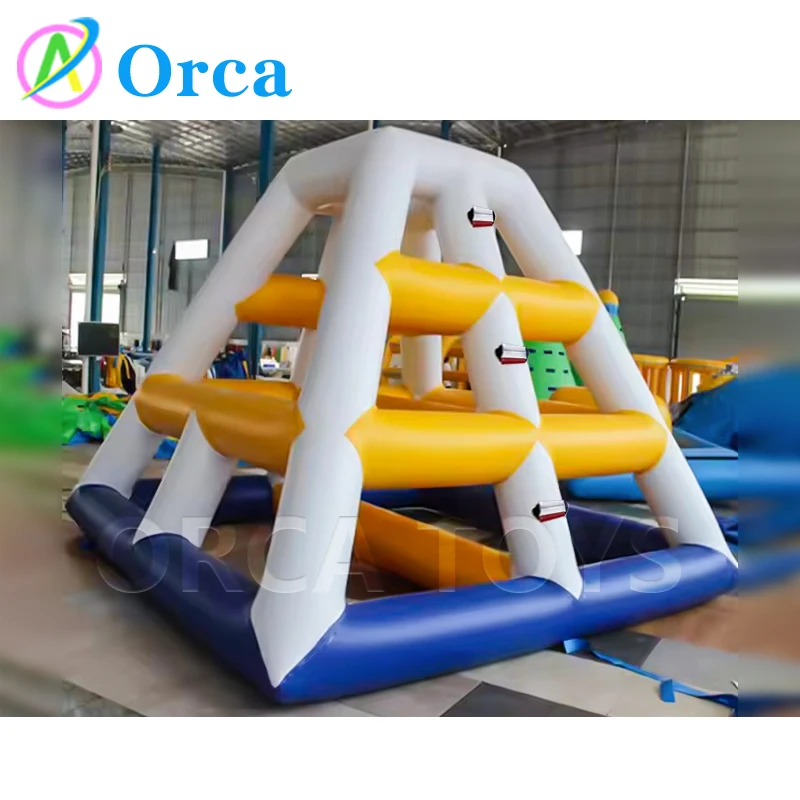 Large Floating Inflatable Aqua Park Sea Water Slide Swimming Pool Water ...