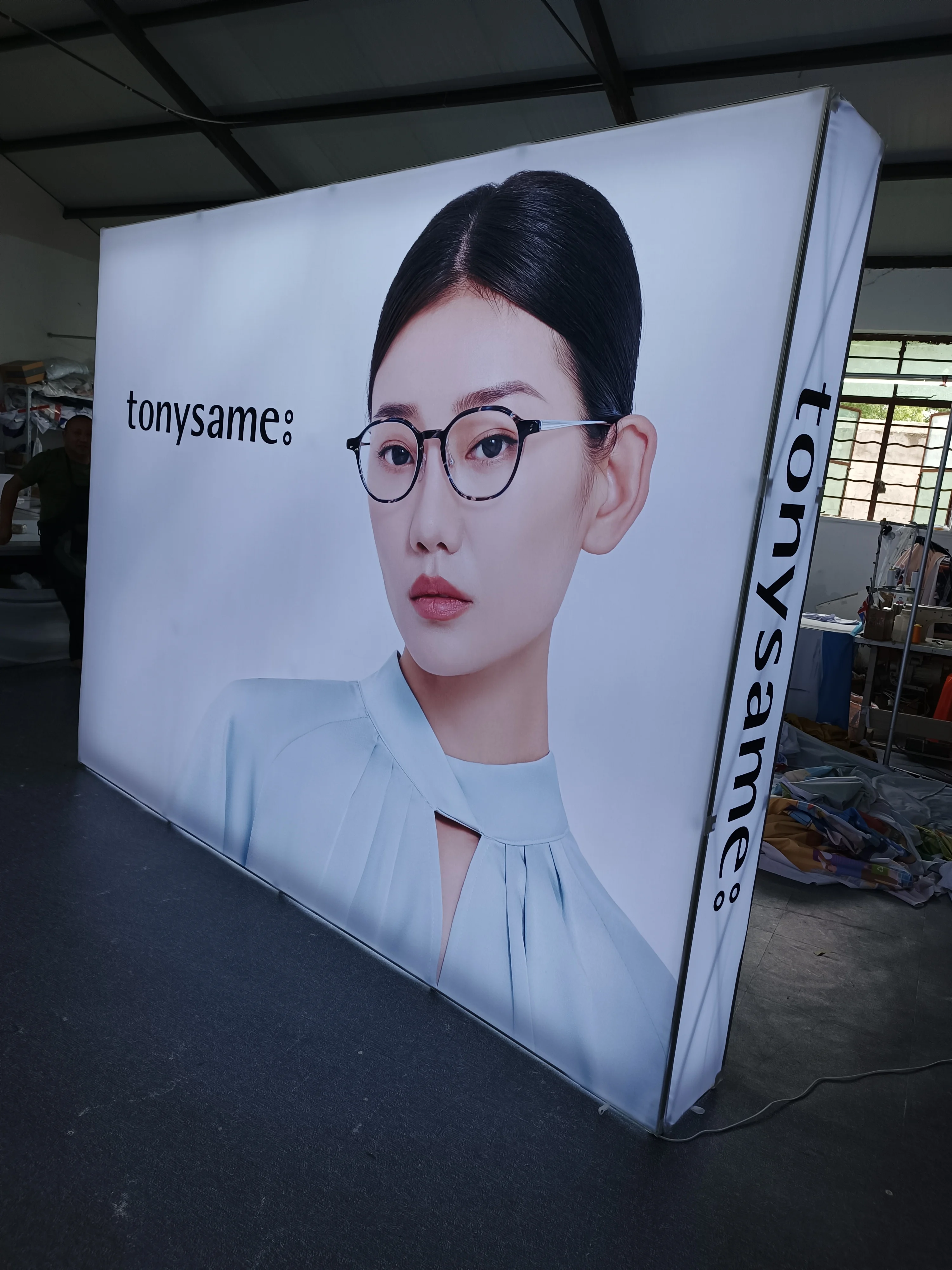Backlit Panel Led-lit Pop Up Backdrop For Trade Show Booths - Buy ...