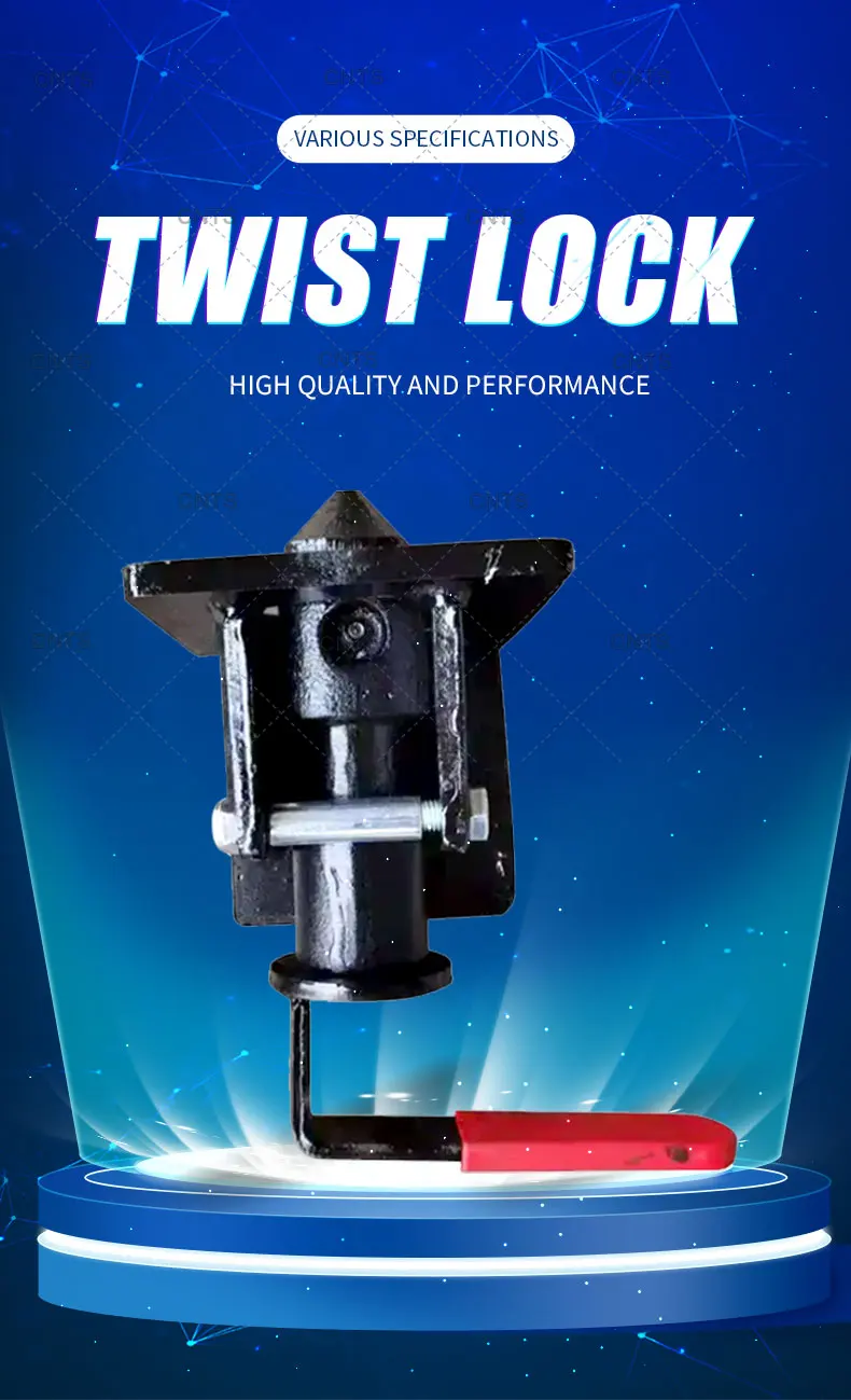 Shipping Container Lashing Semi Automatic Twist Lock Shipping Container ...