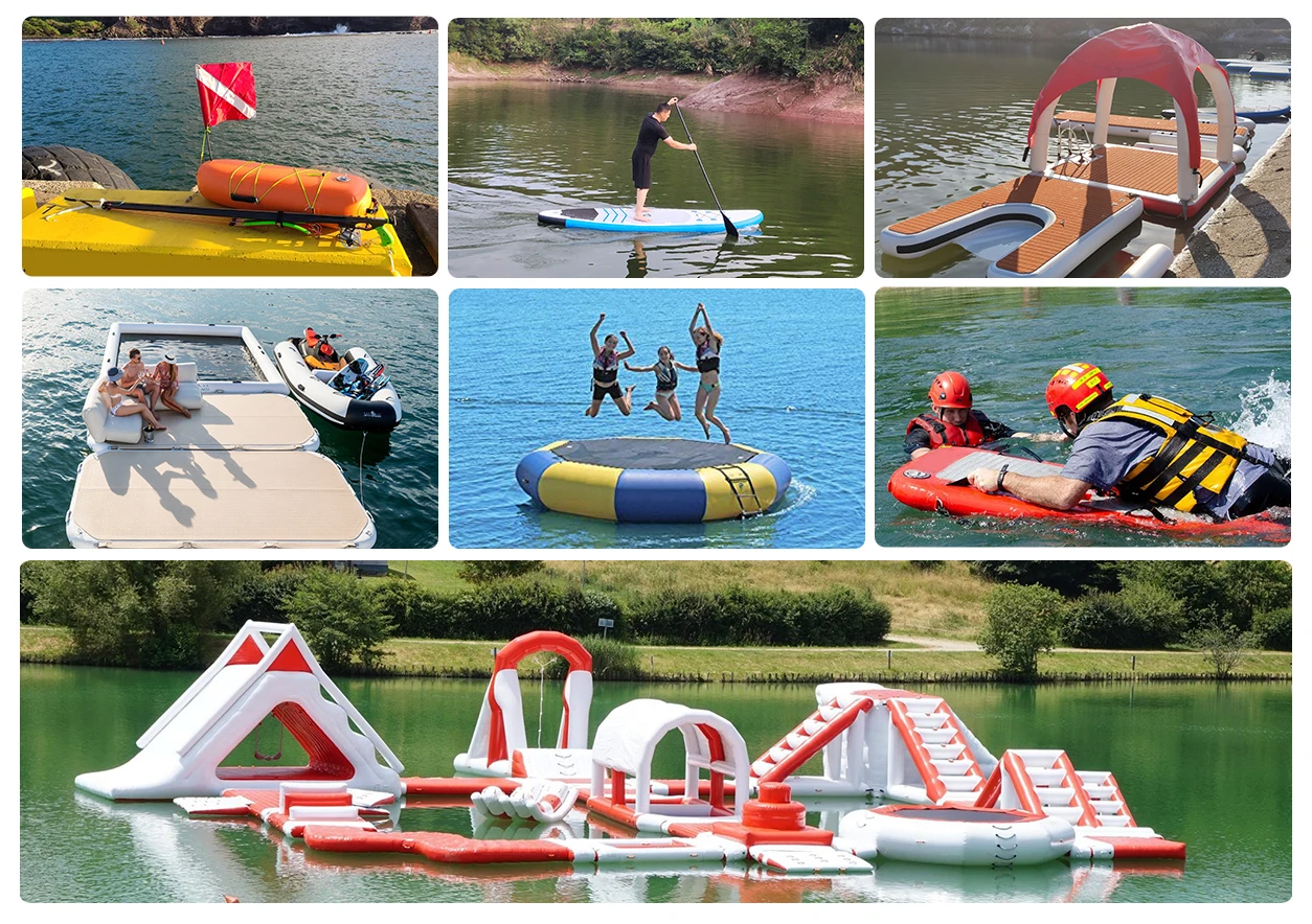 Funworld Inflatable Water Park Equipment - Lov E Island