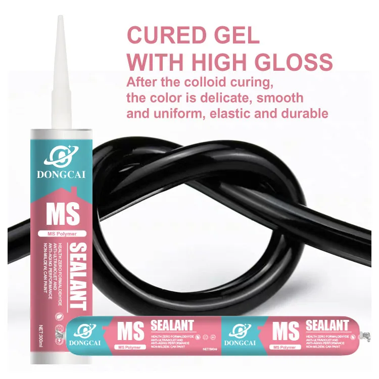 Ms Sealant High Tack Coating Paint Adhesives Modified Ms Polymer Hybrid Clear Duct Fireproof ...