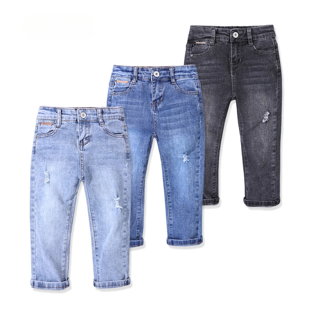 Spring Children's Leggings Denim Pant Toddler Boys Cotton Lower Garment ...