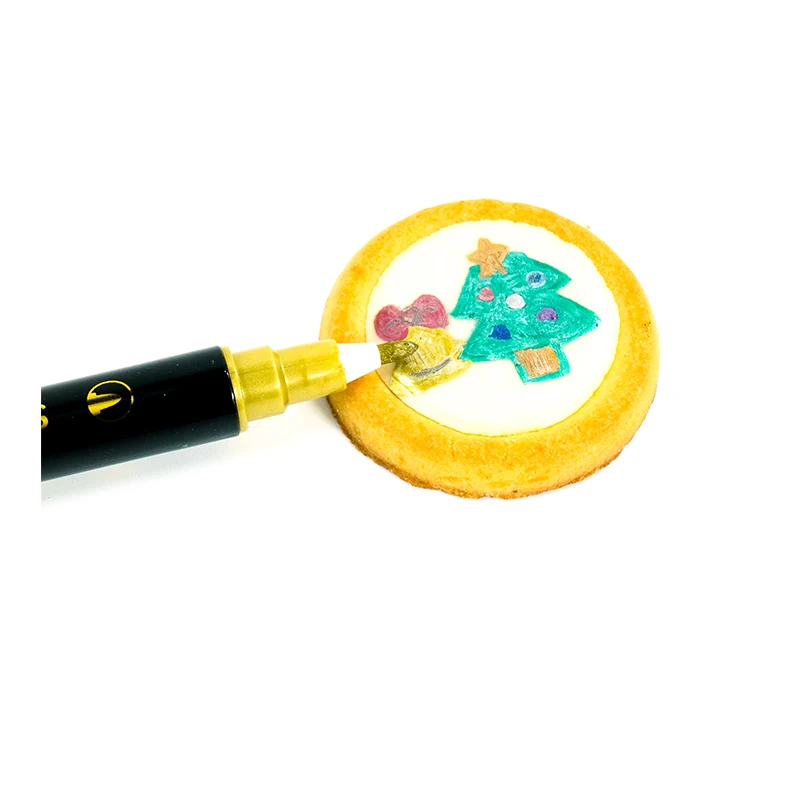 Metallic Edible Ink Markers Edible Pens Food Grade Markers for ...