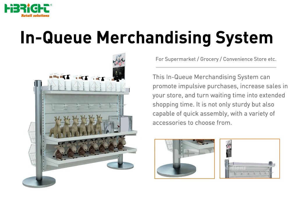 Customizable Double-Sided In-Queue Management System Heavy Duty ...