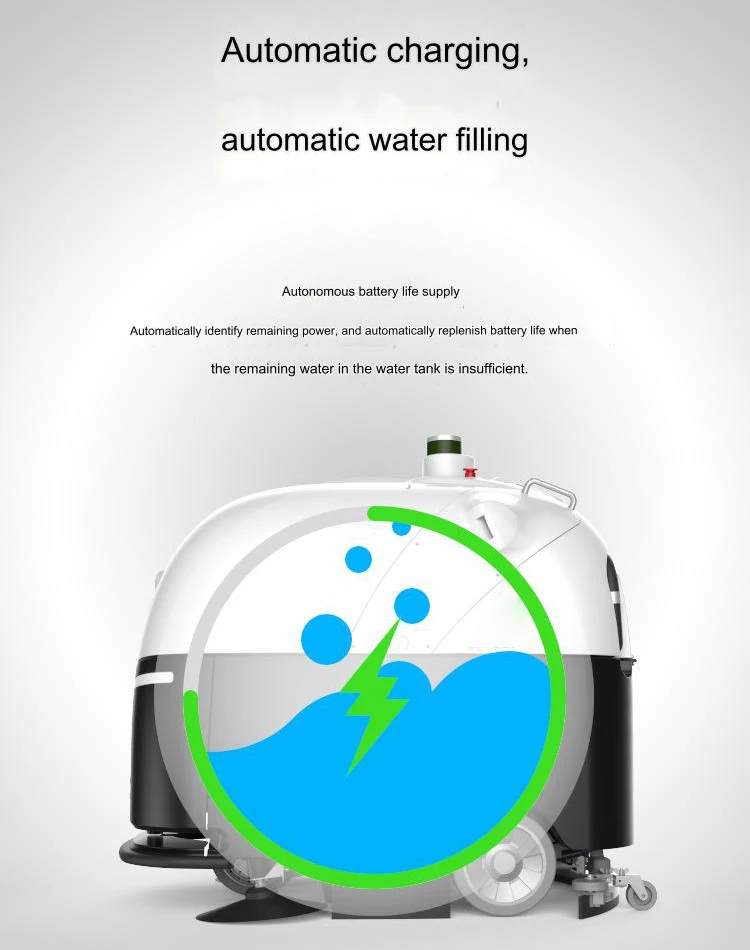 SC80 Autonomous Navigation Service Robot - Intelligent Cleaning