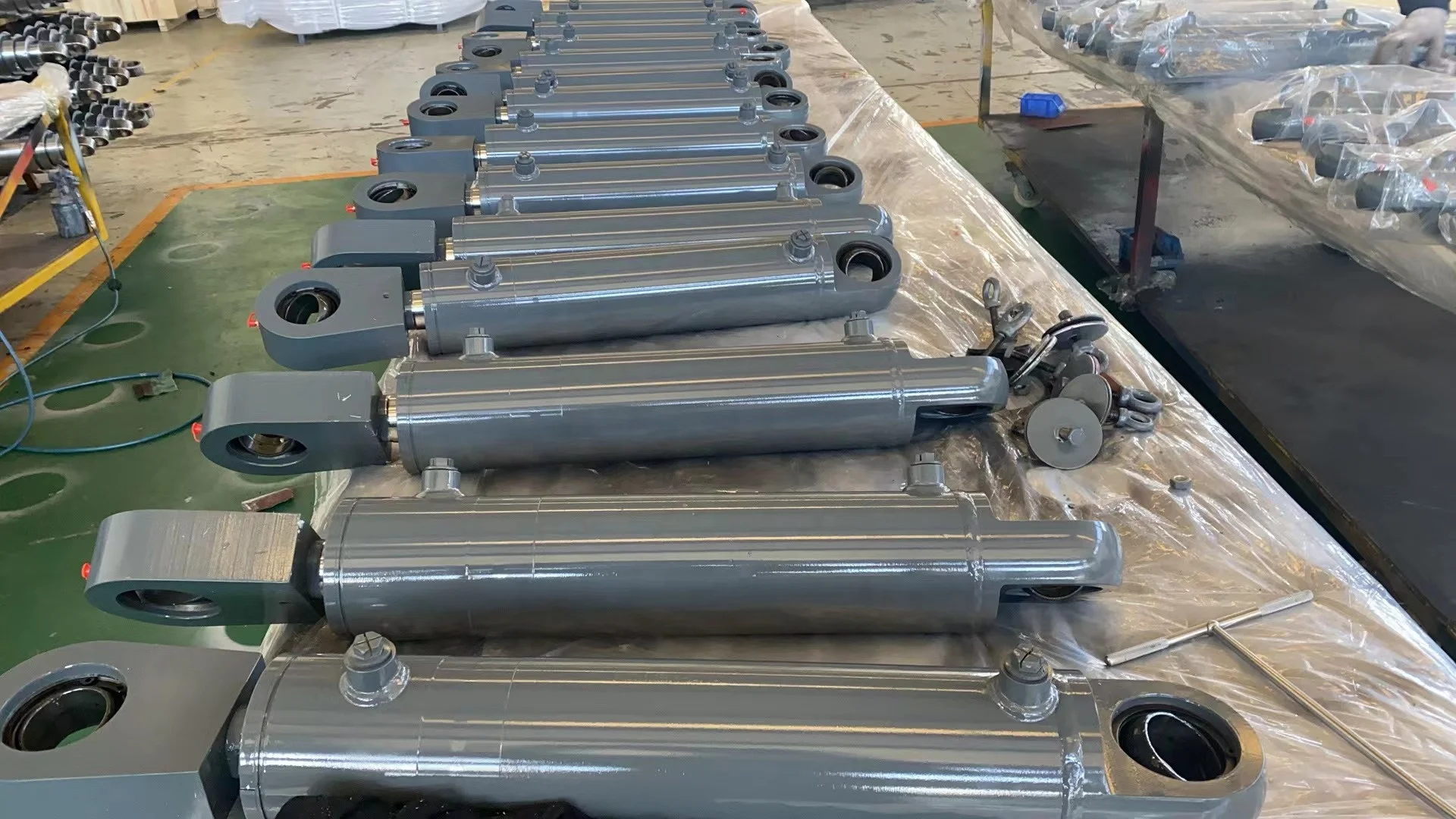 Elevator Single Acting Side Boom Loader Hydraulic Cylinder For ...