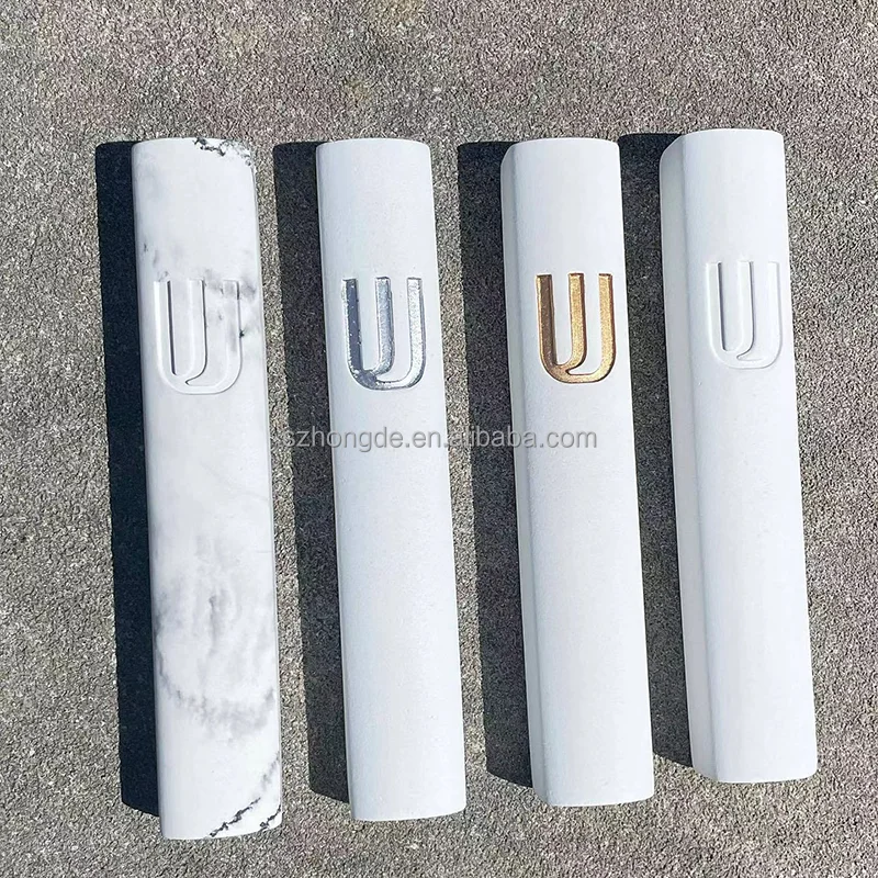 Customized Logo Concrete Cement Mezuzah Case - Nautical