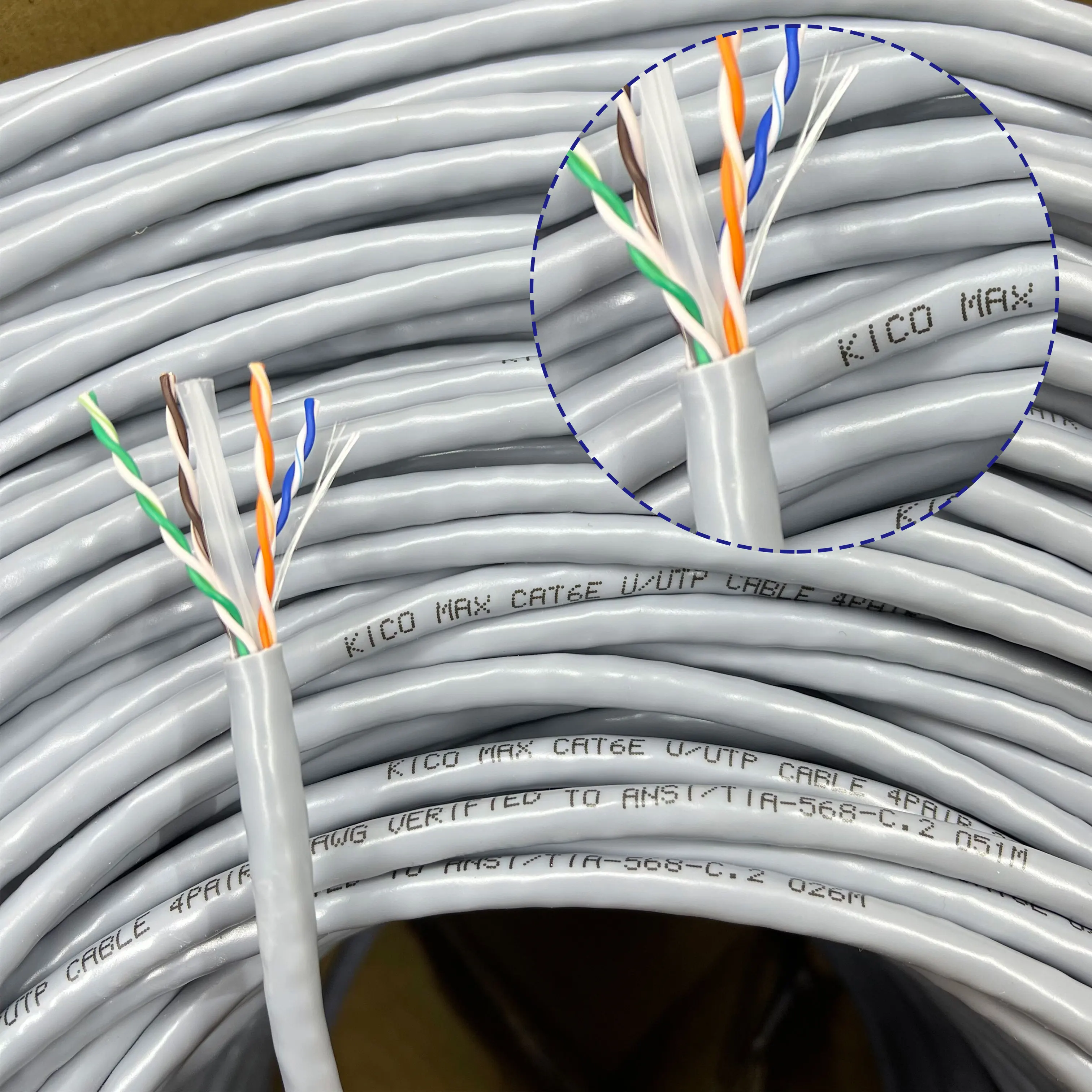 Network ethernet cable CAT6e UTP 305m lan cable indoor Cat6 internet ...