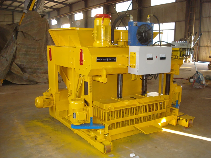 Jh6-30 Mobile Hydraulic Brick Pavers Machine Making Manual Hollow Block ...