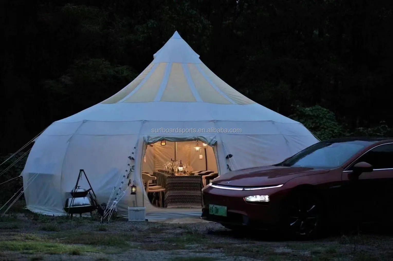 Luxury Glamping Tent - Lotus Tent for Sale & Family Camping