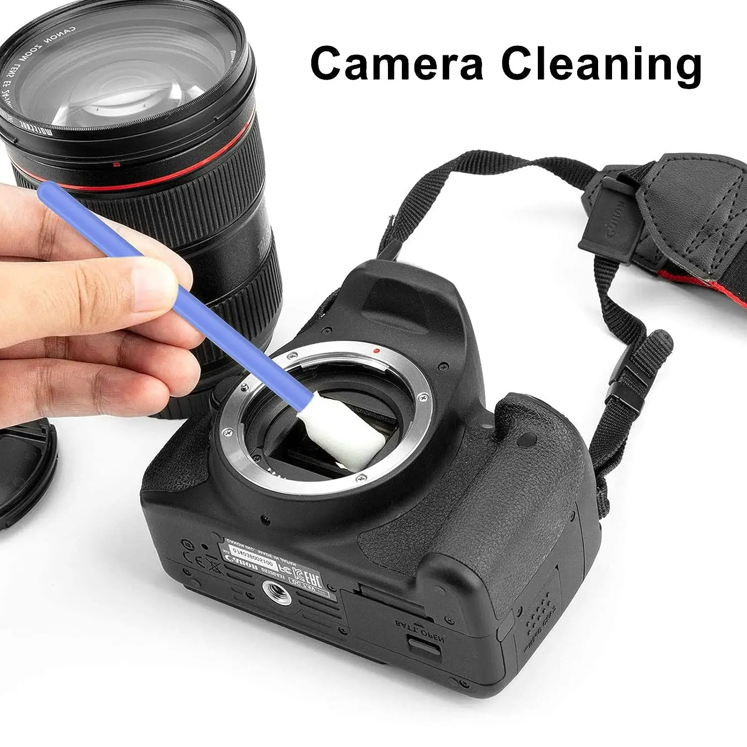 Dustless Square Sponge Cleanroom Camera Sensor Cleansing Foam Swab