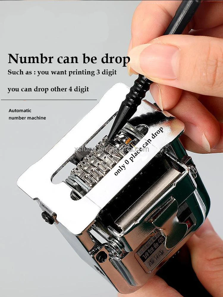 GreatWall 6-Digit Custom Stamping Machine for Paper - OEM | Wholesale