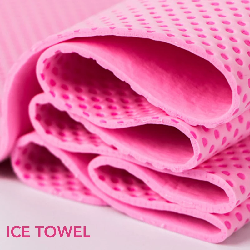 Quick Dry Pva Cooling Beach Towel Traveling Cool Scarf Gym Sport Swim ...