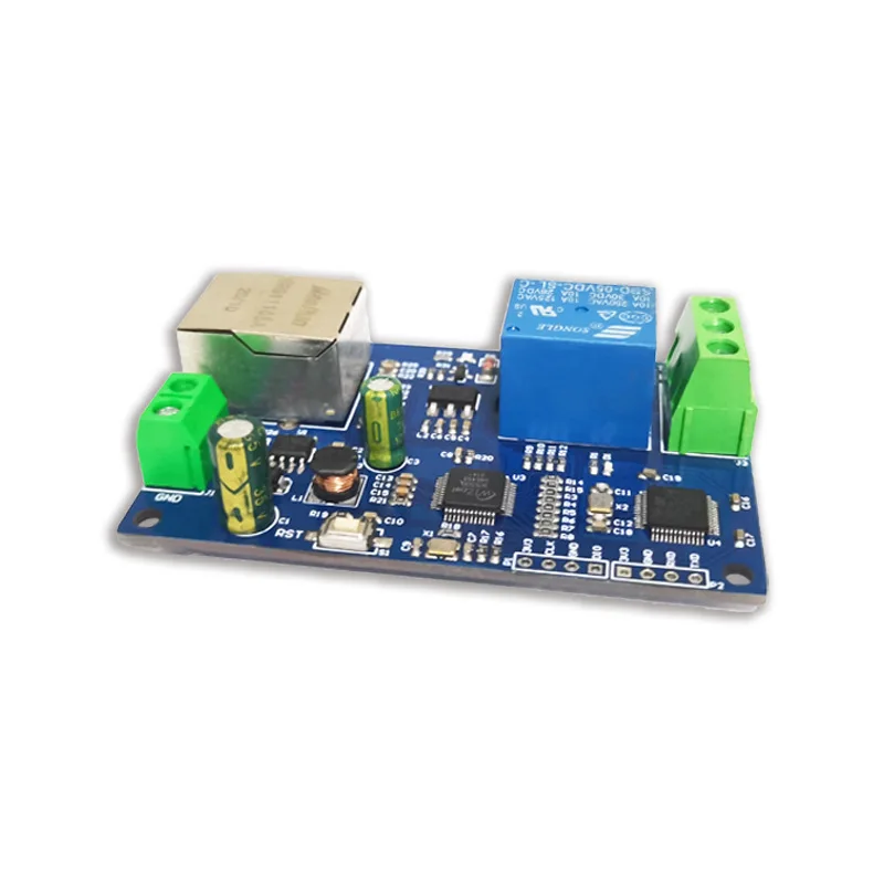 Modbus Rtu Single Channel Network Relay Module Wired Ethernet Lan ...