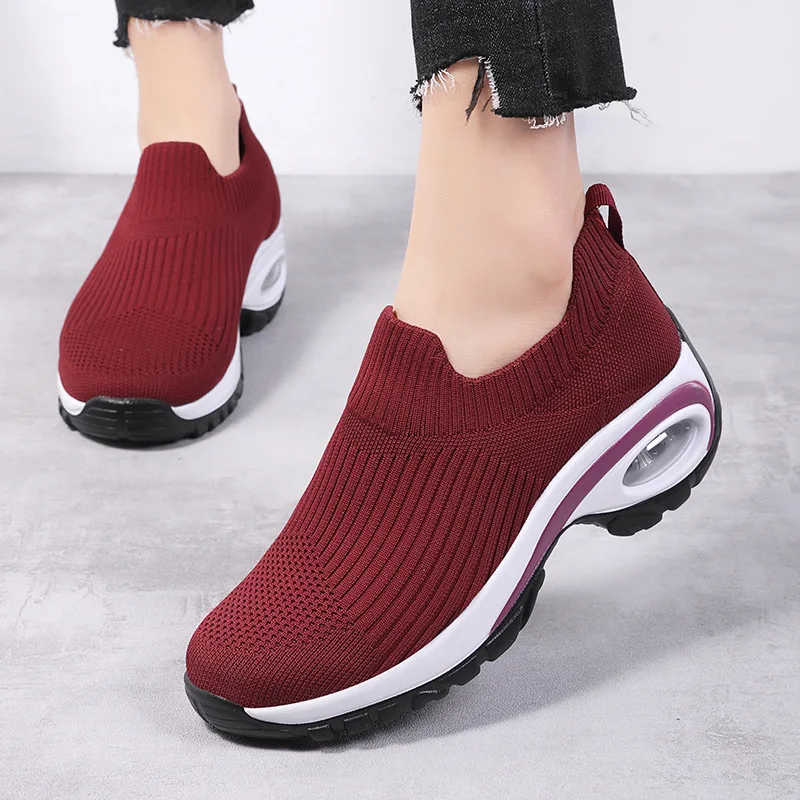 Women's Shoes Casual Summer Running Shoes Comfortable Mesh Breathable ...