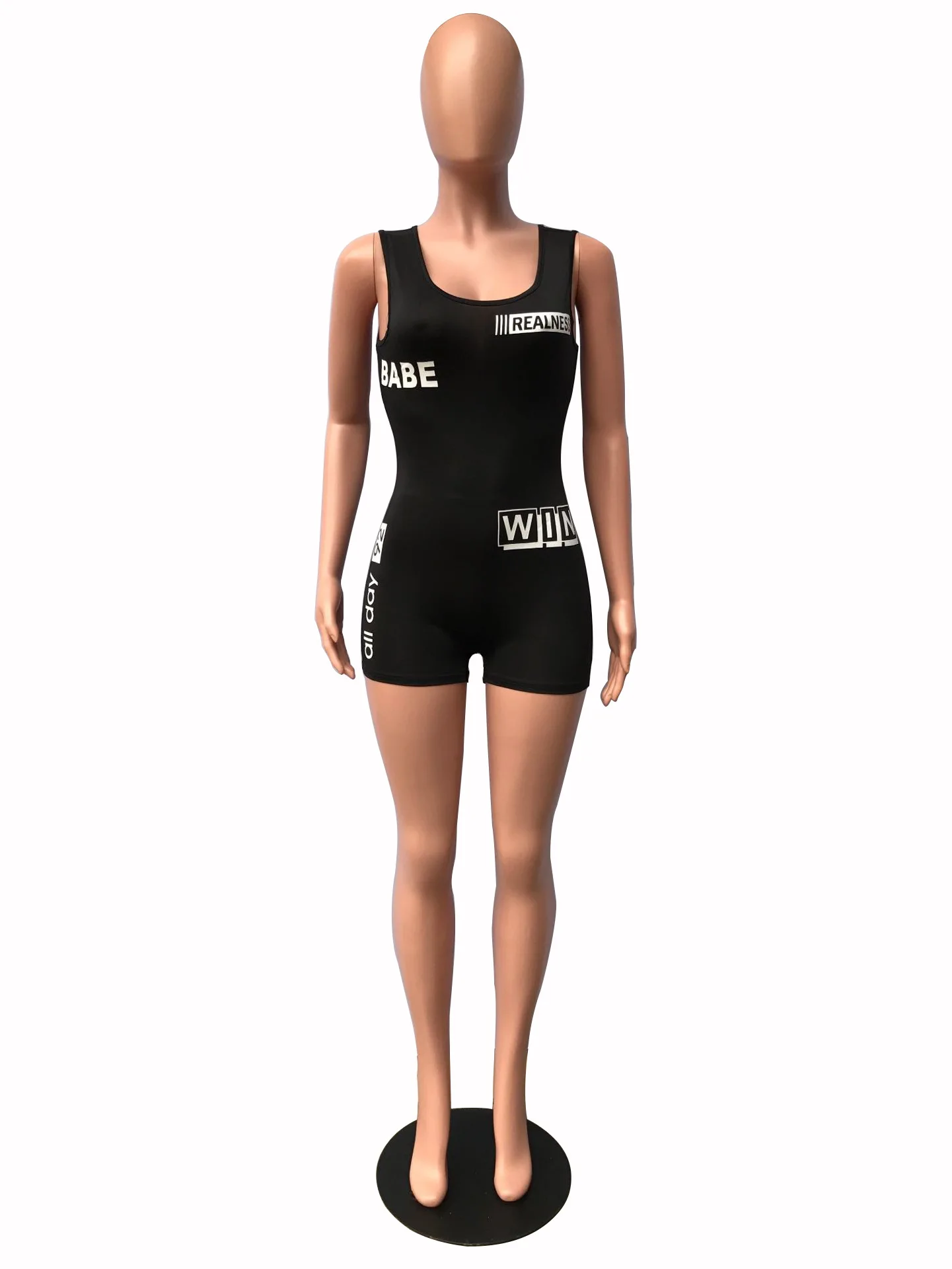 Custom Logo Women Solid Halter Backless Sport Active Wear Gym Workout ...