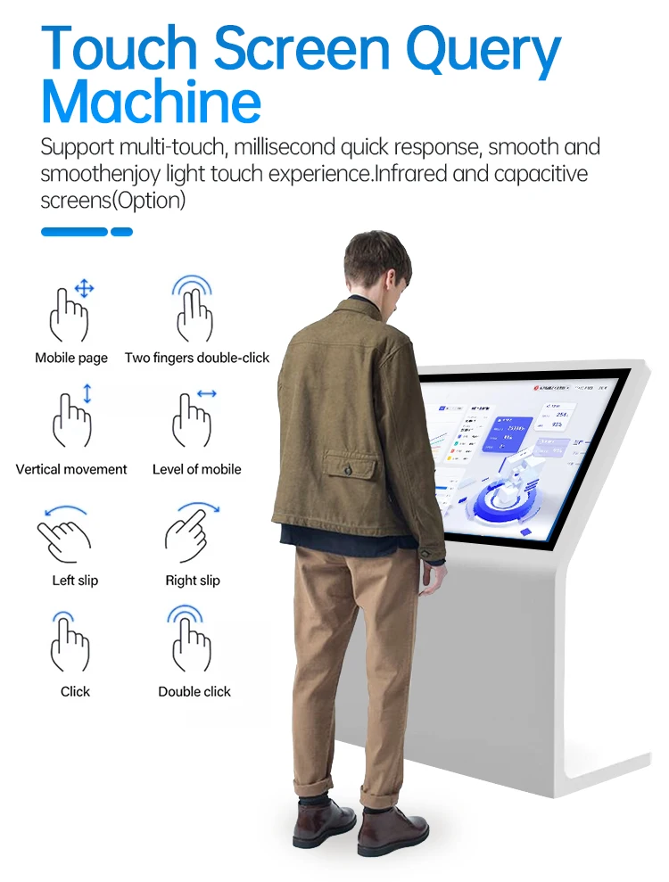 4K Interactive Touch Screen - Ideal for Display Advertising