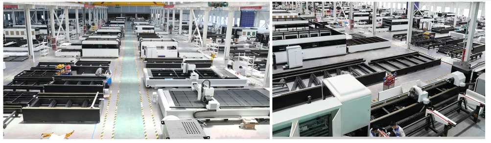 GWEIKE LF60MS Factory - Efficient Pipe and Tube CNC Laser Cutter