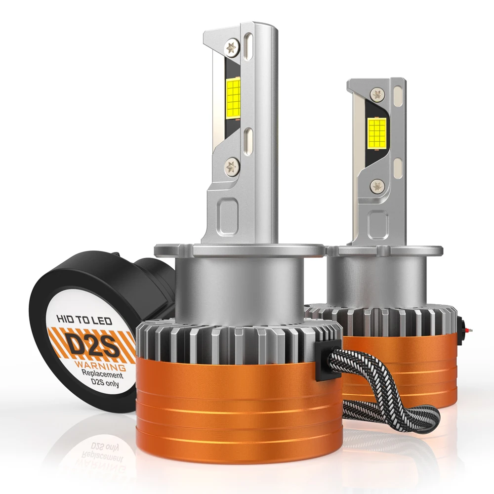 Error Free 12000 Lumen Led Headlight with Silver Aluminum Housing V31 ...