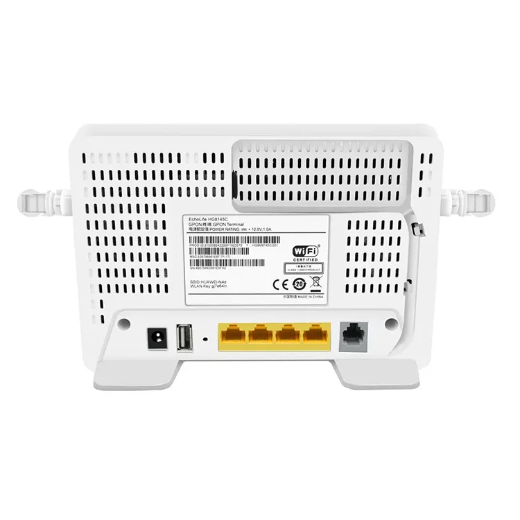 FTTH Used HG8245C Epon Gpon Xpon Modem 1GE+3FE+2TEL+USB 2.4G Wifi External Antenna ONT ONU ...