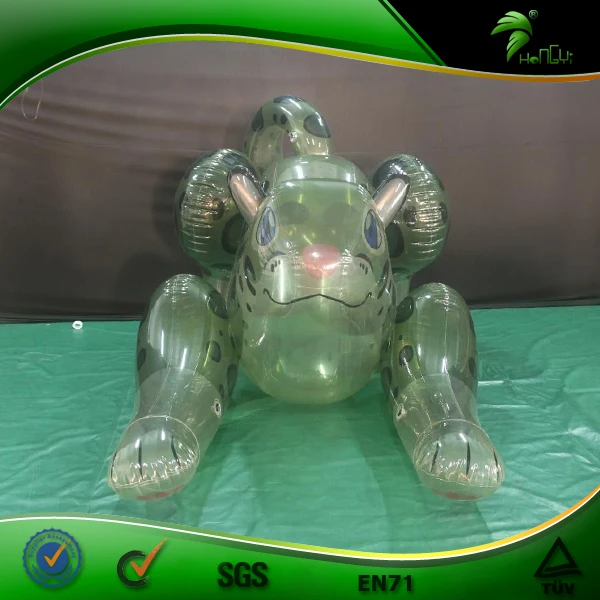Hongyi Customized Cute Inflatable Fat Leopard - Durable Outdoor Toy