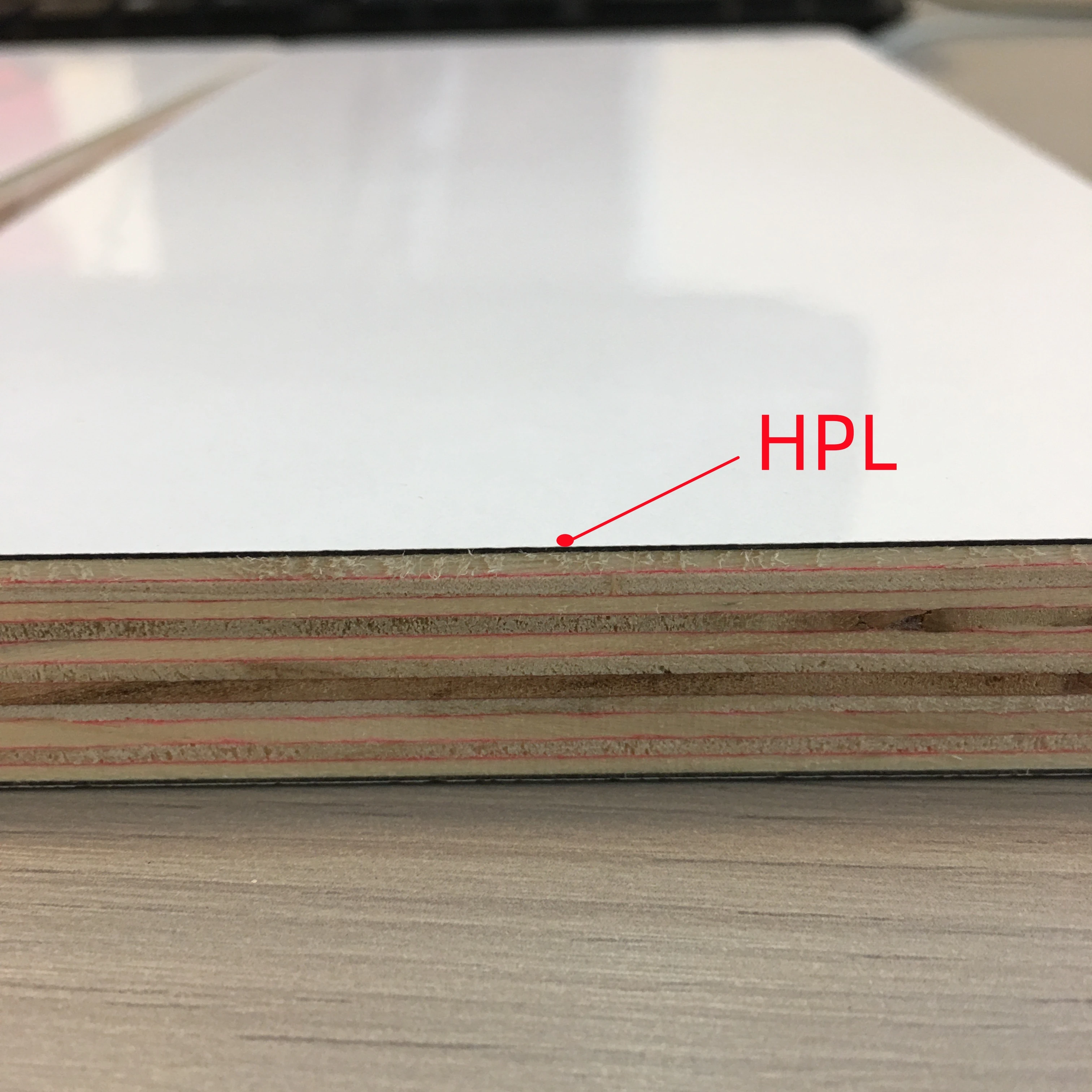 Grain HPL Sheet 0.5mm 0.6mm 0.7mm 0.8mm 1mm HPL Sheet Price Decorative High Pressure Laminate ...