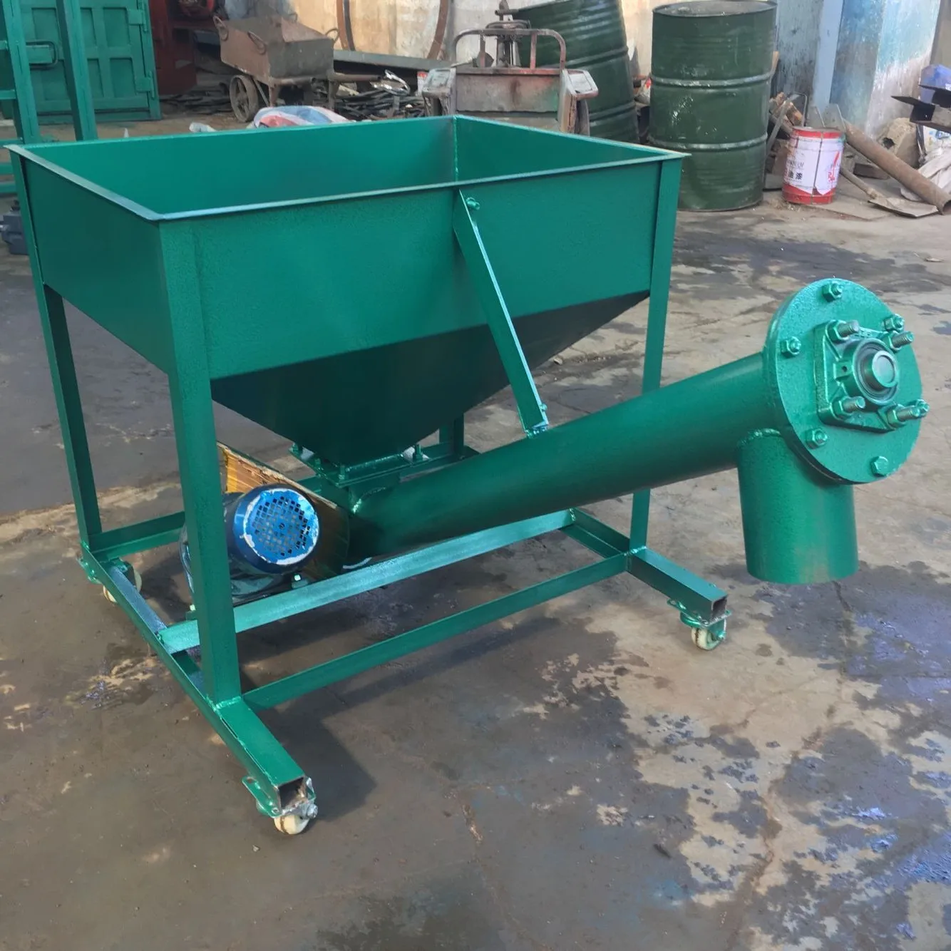 Large Hopper Screw Conveyor Flour Conveyor - Buy Cumin Screw Feeder ...