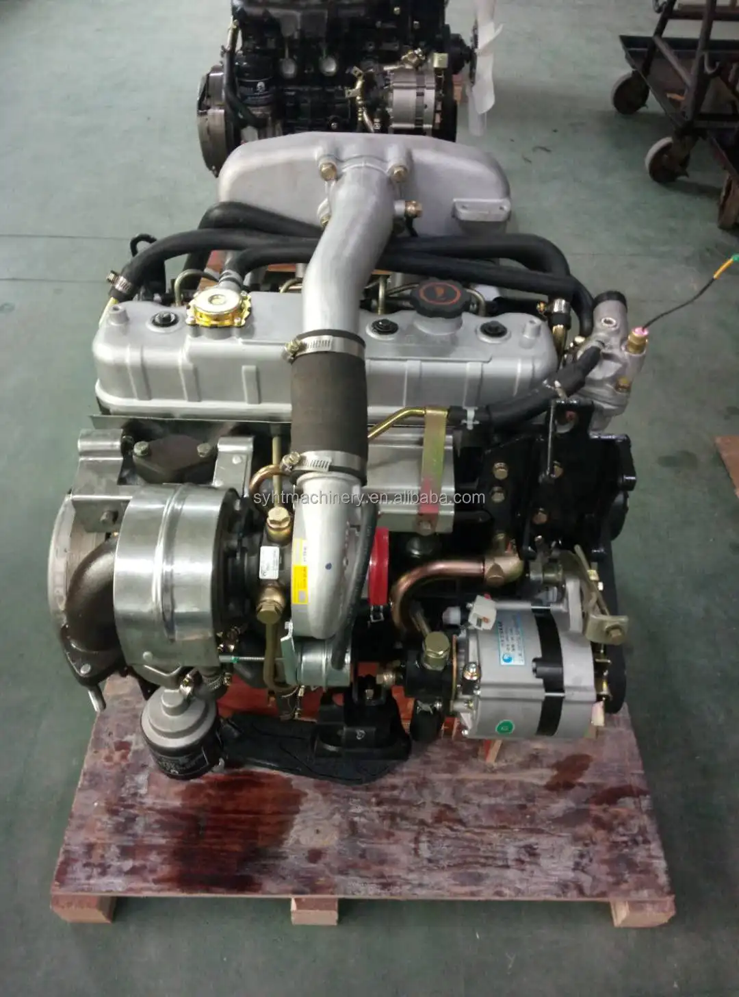 4jb1 4jb1t Complete Engine Assembly For Isuzu Trooper Wizard Rodeo ...