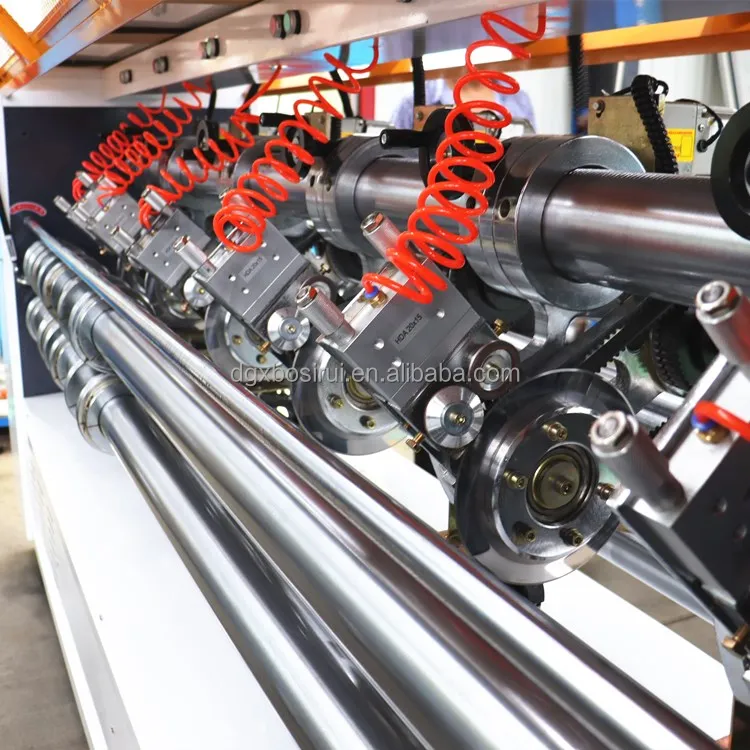 Automatic Thin Blade Slitter Scorer Carton Making Machine Corrugated ...