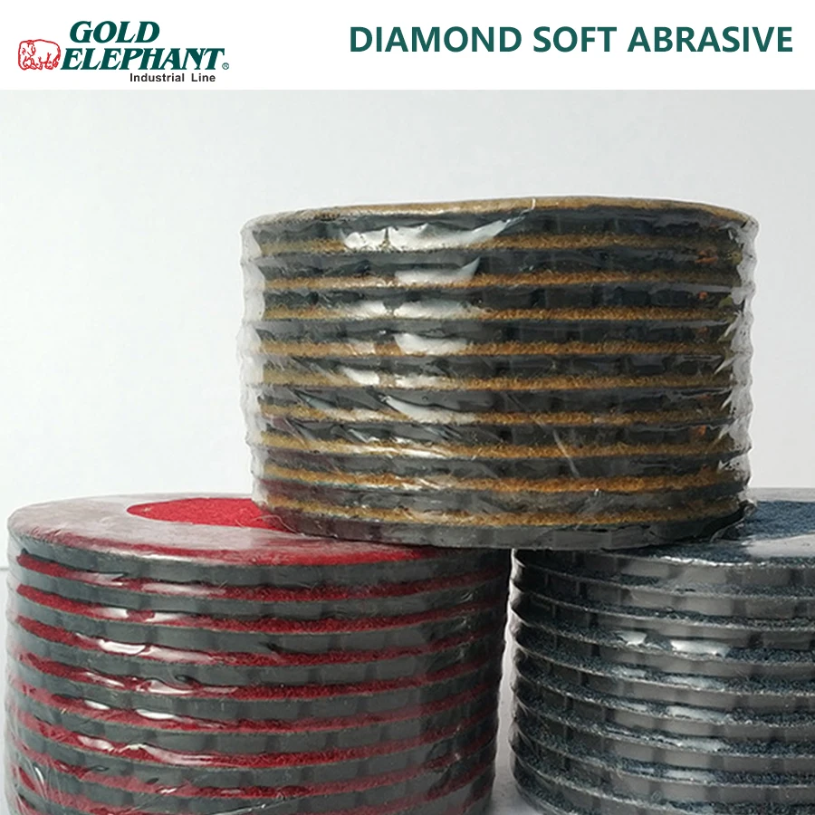 Gold Elephant Diamond Polishing Pads - High Performance