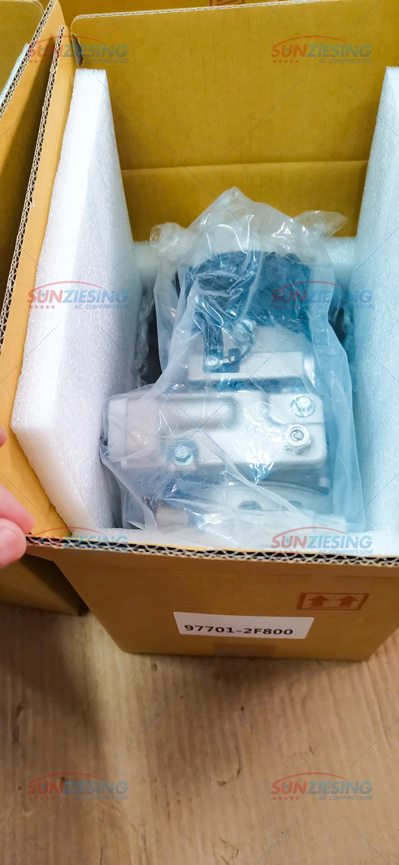 Kia cerato compresor de CA Kia Serato espectros Cerato 6SBU16 DV16 ...