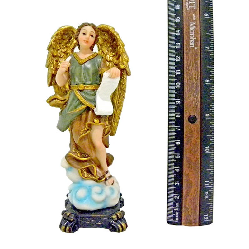Oem Resin Religious Archangel Statue Crafts Souvenirs Home Desk Decor ...